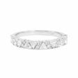 Lab Grown Trillion and Round Diamond Band