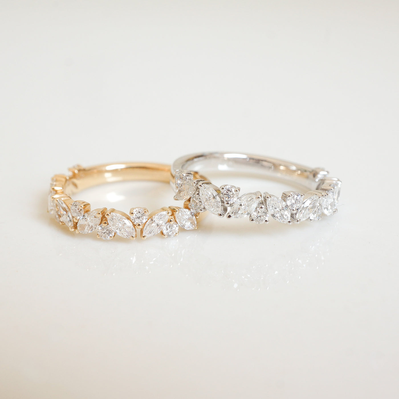 Lab Grown Multi-Shape Diamond Band