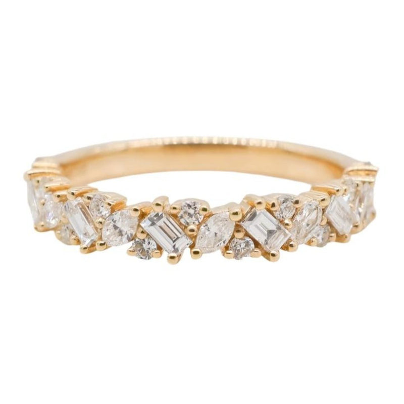 Lab Grown Mixed Diamond Band