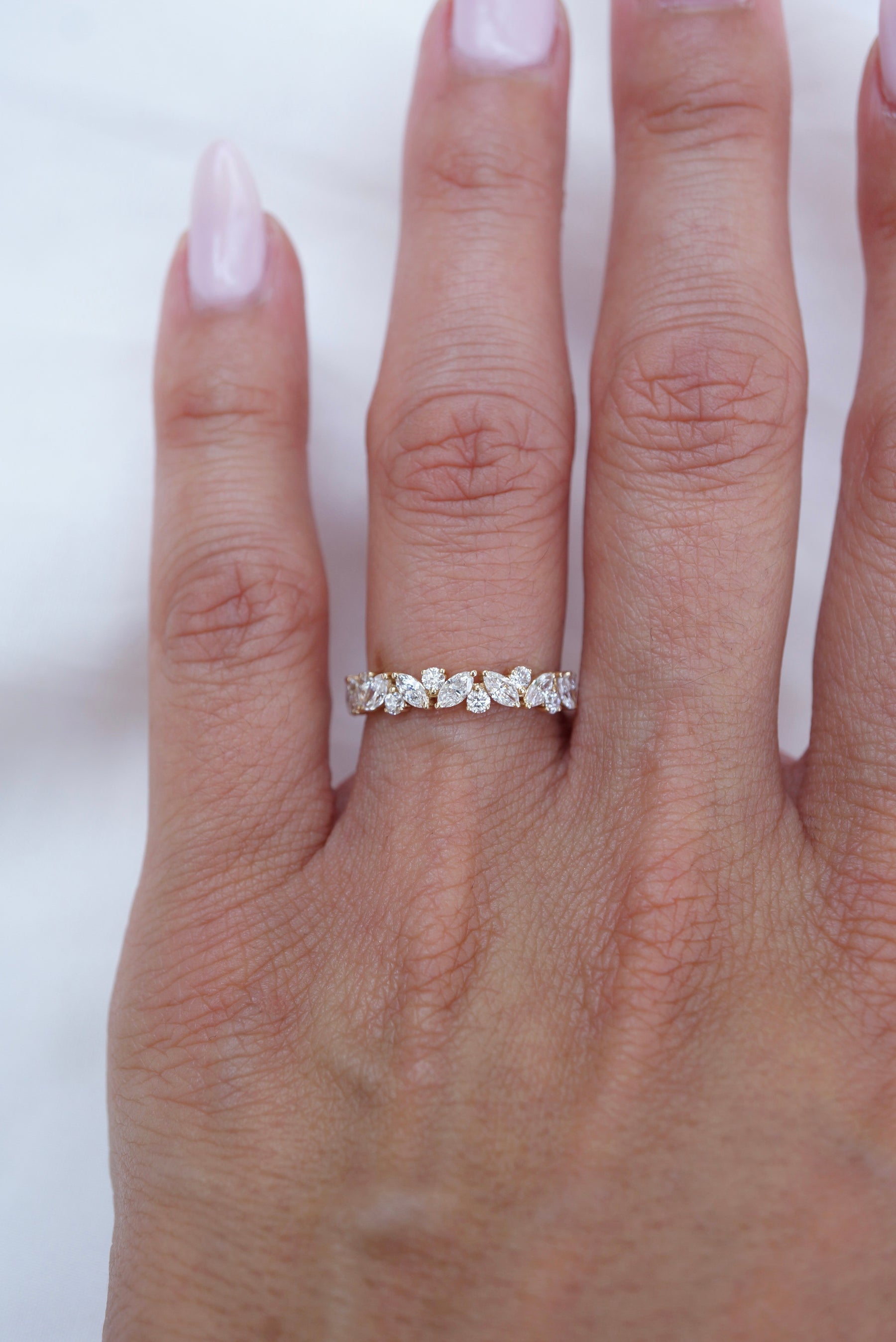 Lab Grown Multi-Shape Diamond Band