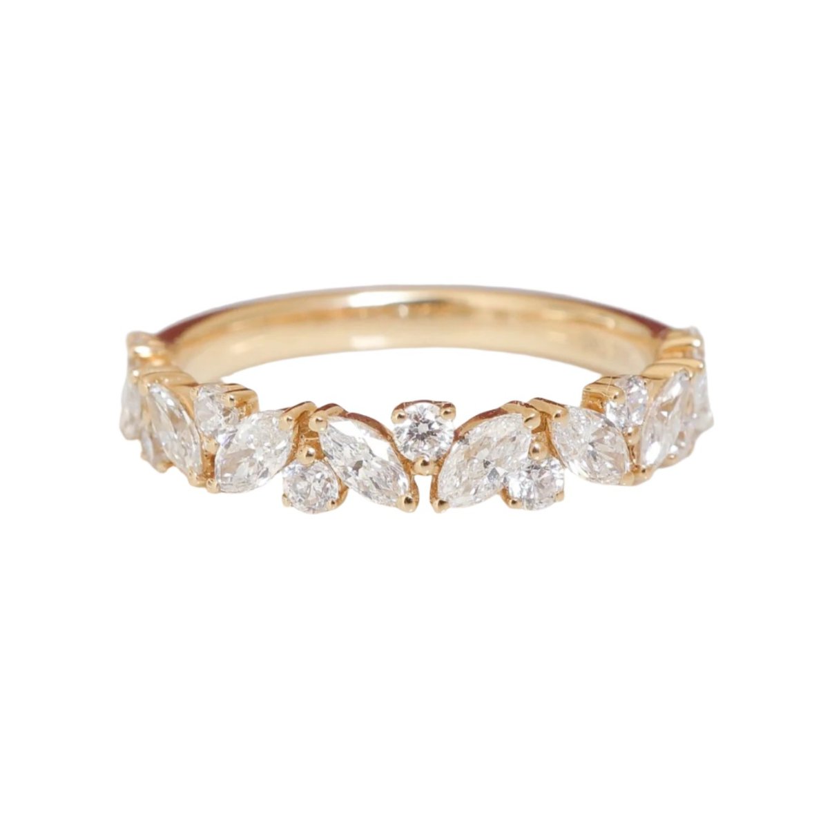 Lab Grown Multi-Shape Diamond Band